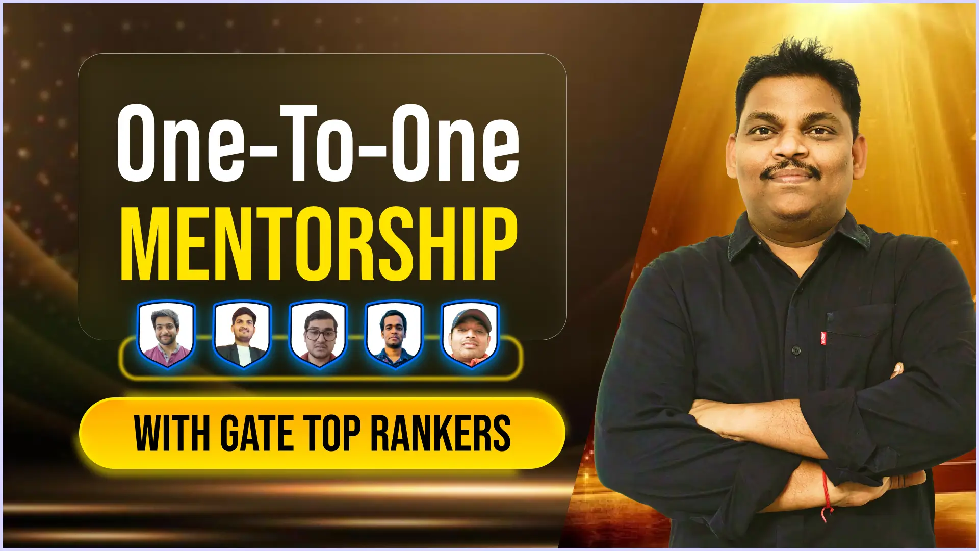 1:1 Mentorship with GATE TOP RANKERS