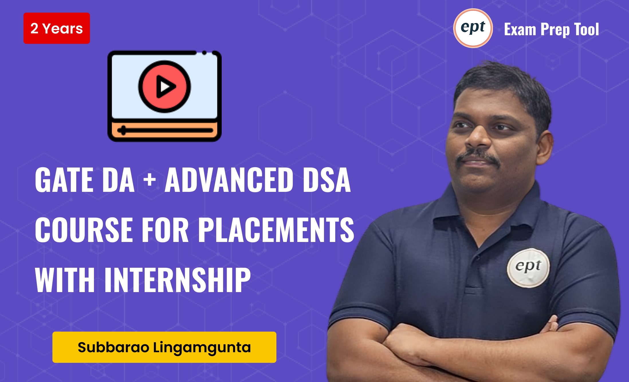 GATE DA + Placement Training With Internship (2 Years)