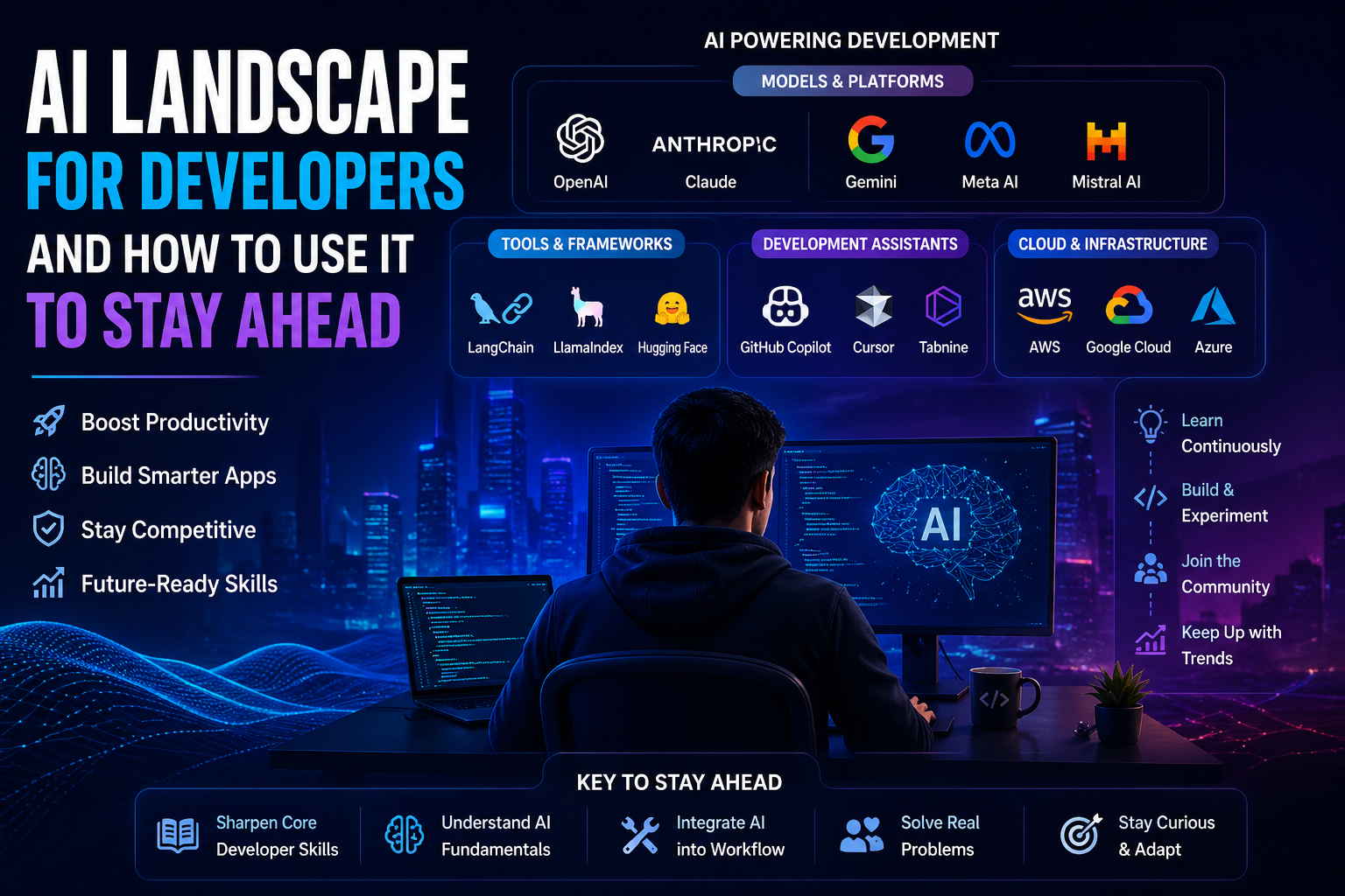 AI landscape for developers and how to use it to stay ahead