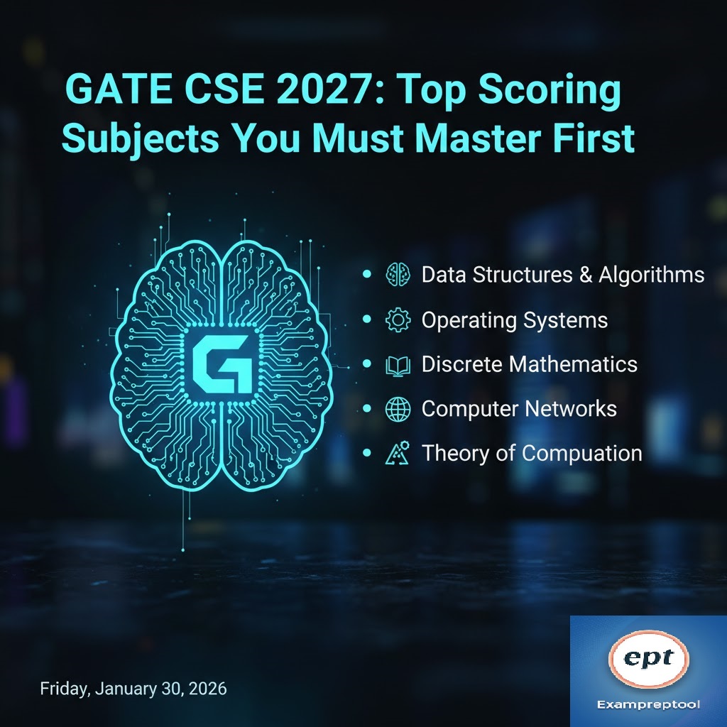 GATE CSE 2027: Top Scoring Subjects You Must Master First