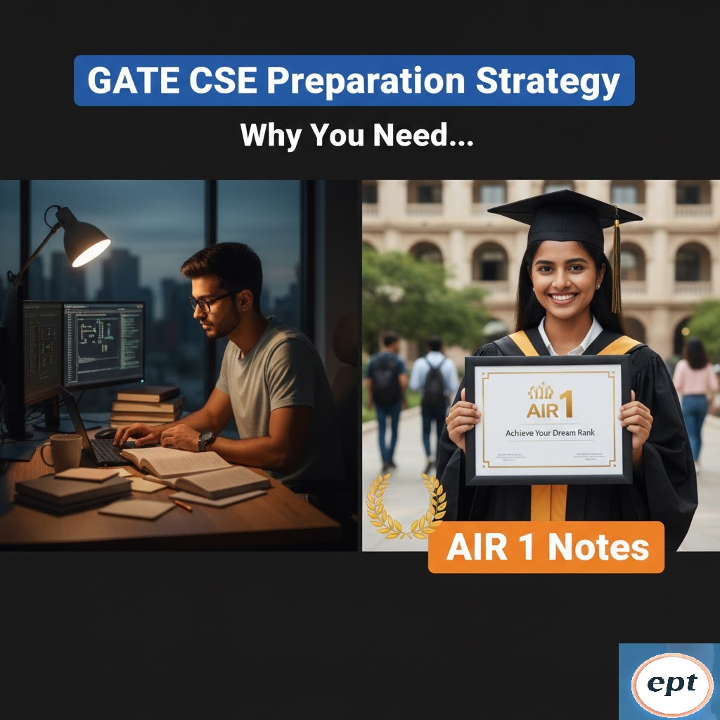 GATE CSE Preparation Strategy: Why You Need AIR 1 Notes
